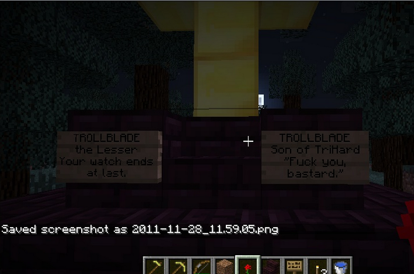 Oh yeah guys that Trueblade video - Far from the Forest... - Serenes ...